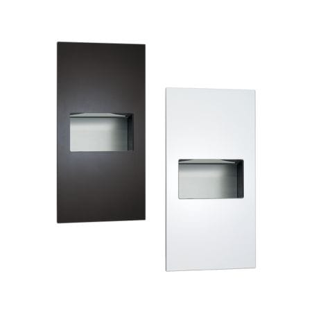 ASI Piatto™ Completely Recessed Phenolic Paper Towel Dispenser & Waste ...